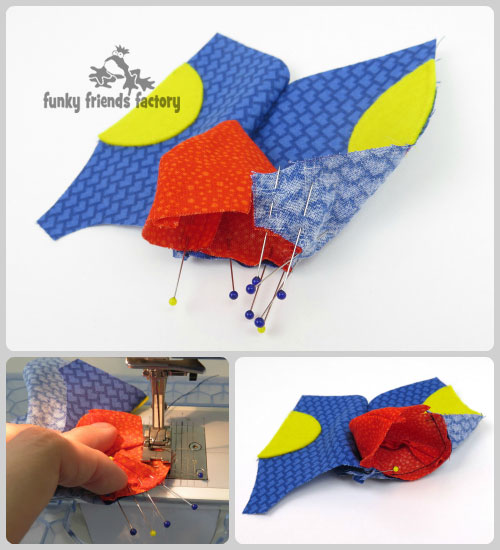 Sewing tutorial for Penny Penguin | Funky Friends Factory