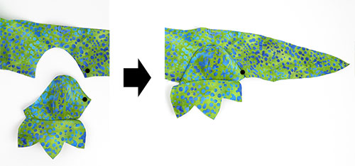 How to sew a stuffed toy crocodile | Funky Friends Factory