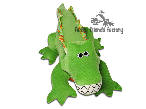 How to sew a stuffed toy crocodile | Funky Friends Factory