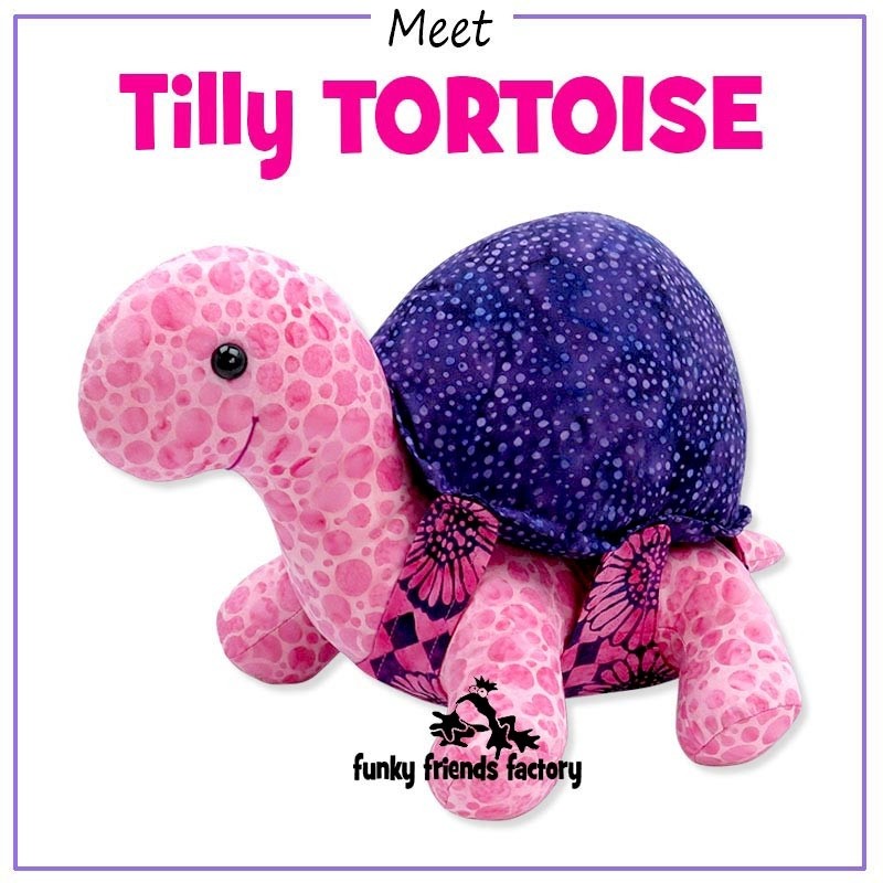 Tilly the Tortoise INSTANT DOWNLOAD Sewing Pattern PDF