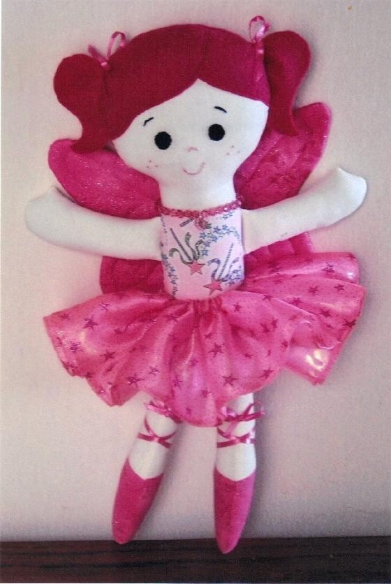 Sugar Plum Fairy CHRISTMAS Cloth Doll INSTANT DOWNLOAD Sewing Pattern PDF