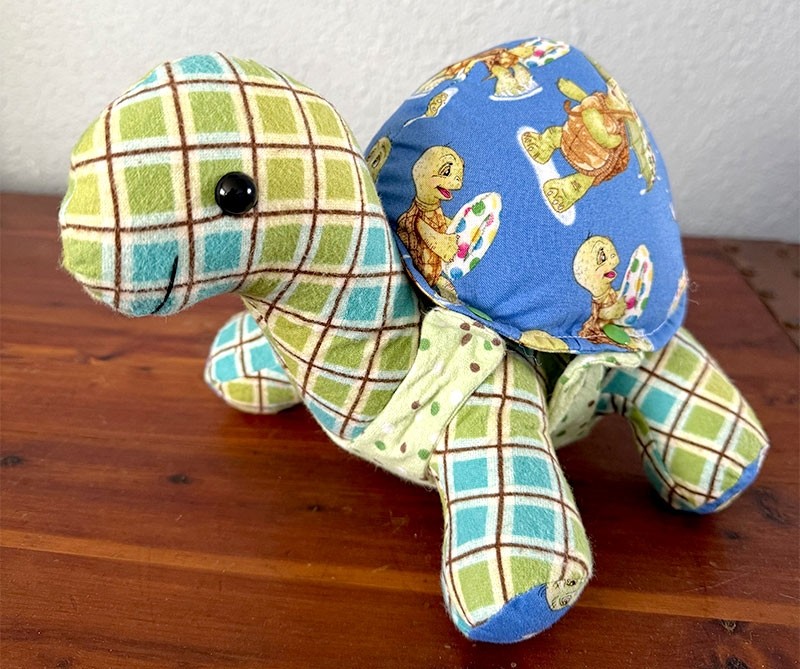 Tilly the Tortoise INSTANT DOWNLOAD Sewing Pattern PDF